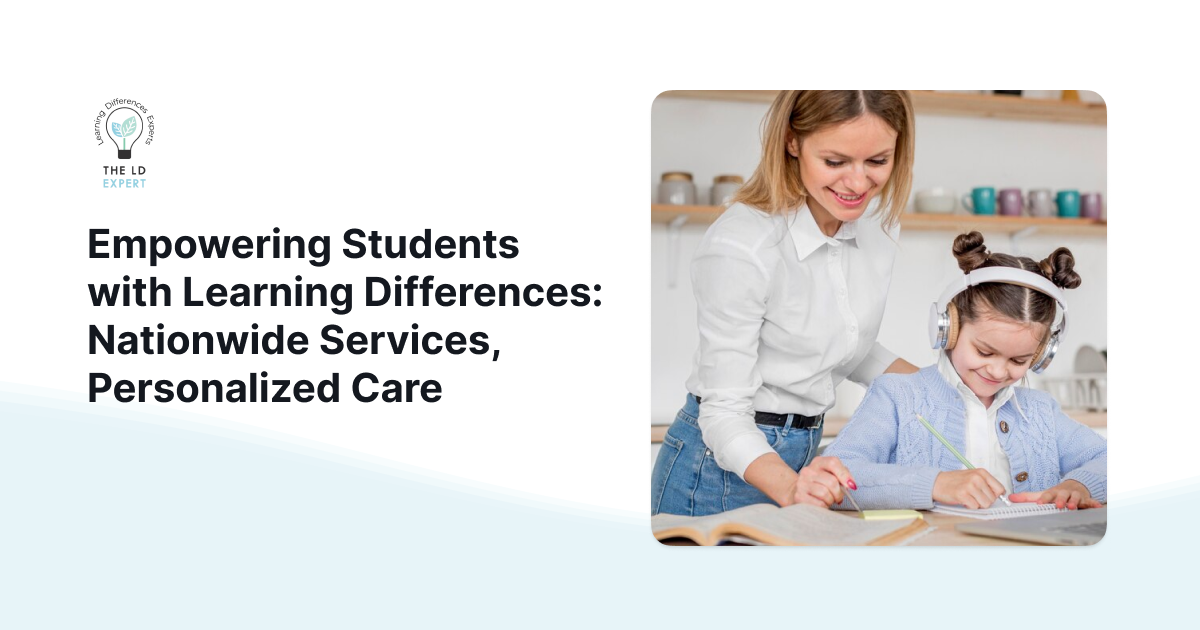 Online Tutoring & Dyslexia Help - LD Expert