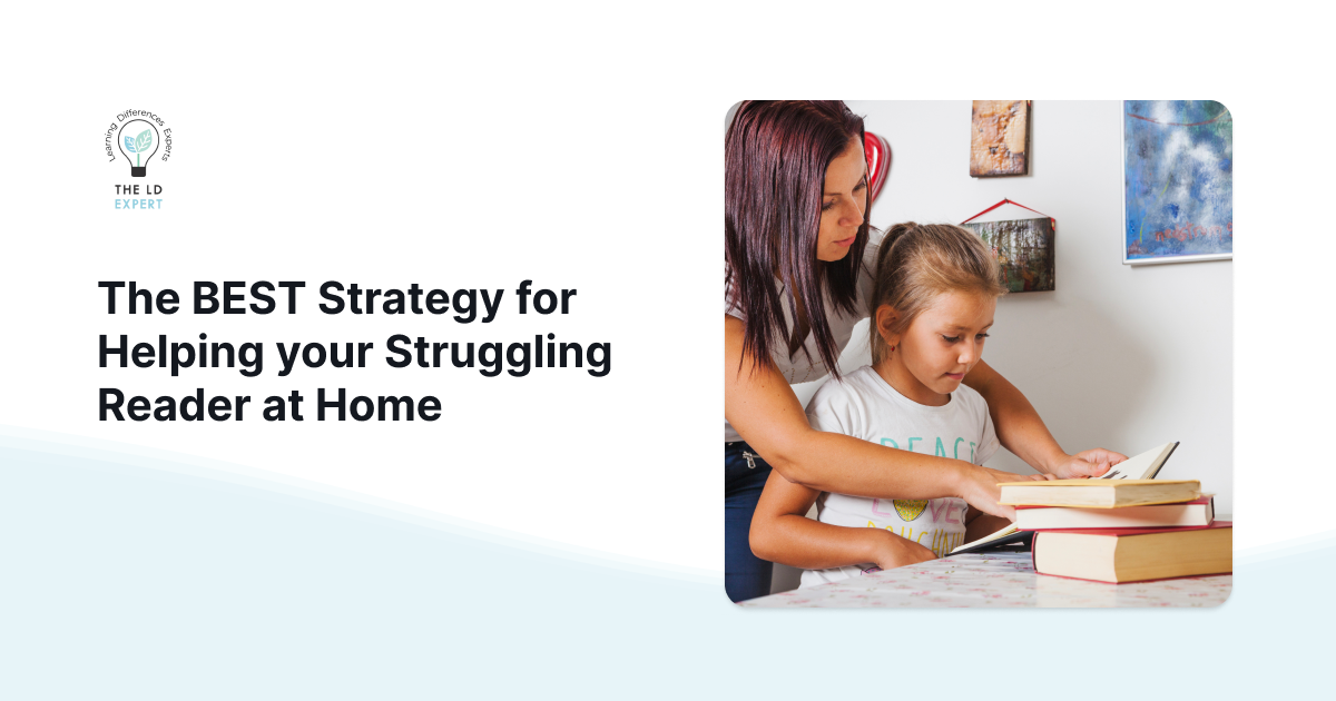 Best At-Home Strategy for Struggling Readers
