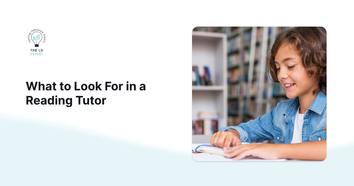 Essential Guide: What to Look For in a Reading Tutor