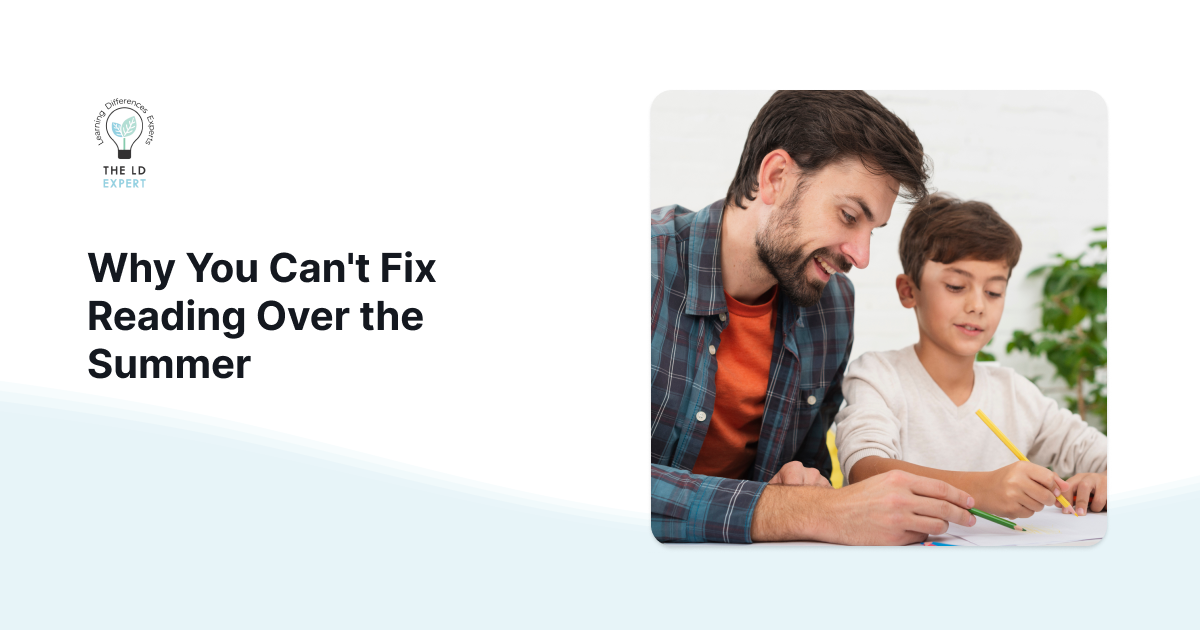 Overcoming Summer Reading Slump - LD Expert